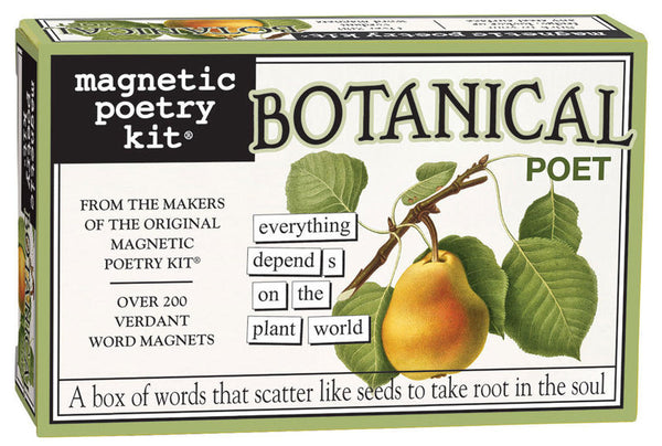 Botanical Poet | Magnetic Poetry Kits | The Gifted Type