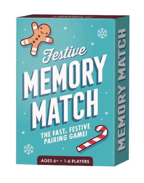 Memory Match Festive Family Games | Professor Puzzle | The Gifted Type