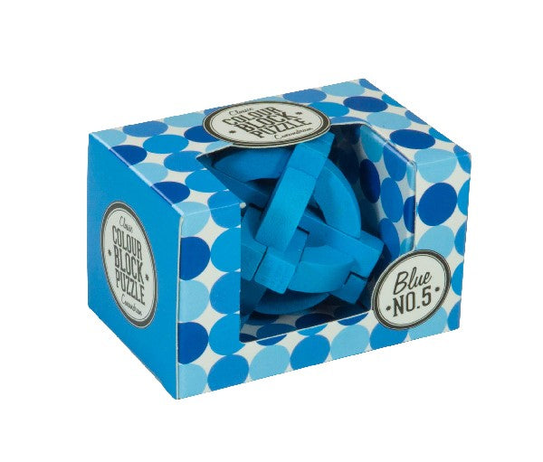 Blue Colour Block Puzzle | Professor Puzzle | The Gifted Type