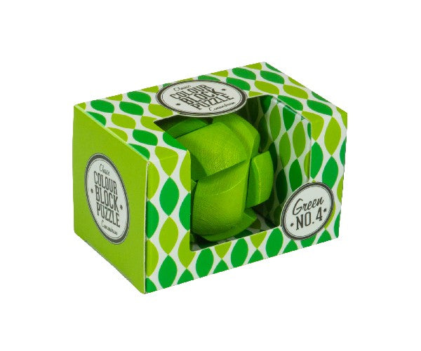 Green Colour Block Puzzle | Professor Puzzle | The Gifted Type