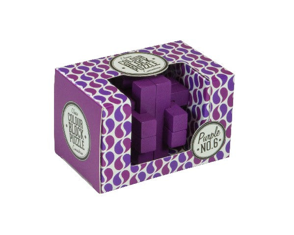 Purple Colour Block Puzzle | Professor Puzzle | The Gifted Type