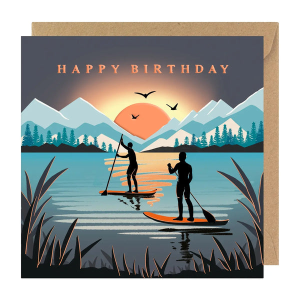 Paddle Board Birthday Card | Birthday Cards | The Gifted Type