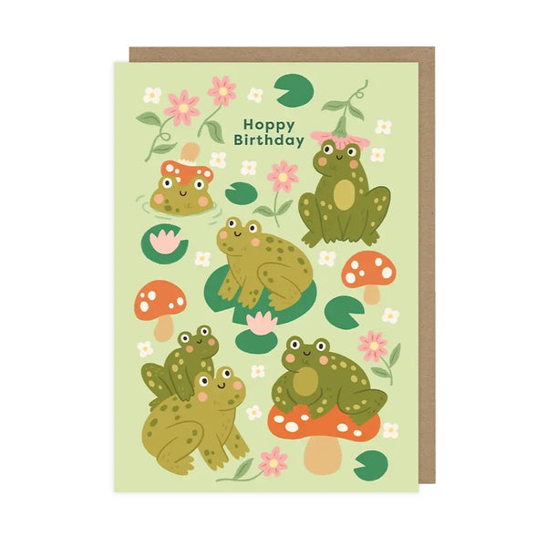 Frogs Birthday Card | Birthday Cards | The Gifted Type