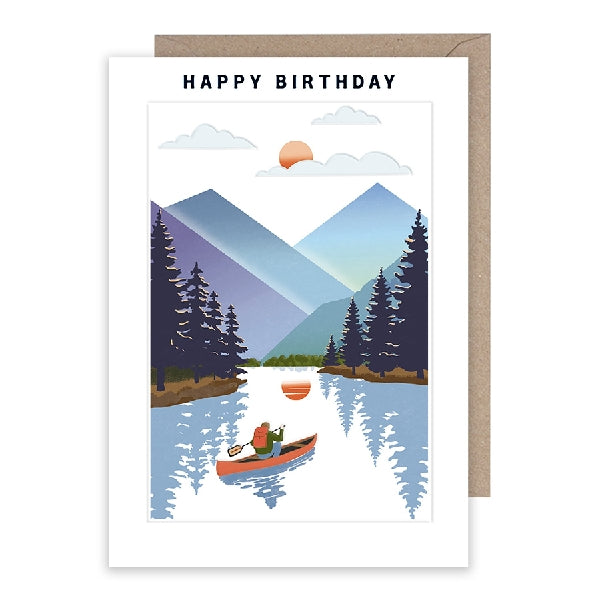 Canoe Birthday Card | Birthday Cards | The Gifted Type