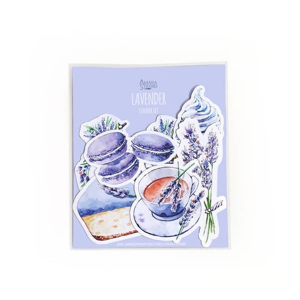 Lavender Sticker Set | Stickers | The Gifted Type