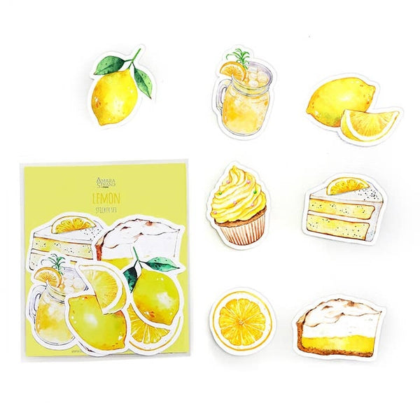 Lemon Sticker Set | Stickers | The Gifted Type