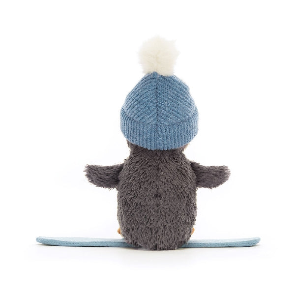 Peanut Penguin Snowboarding Plush | Holiday Jellycat | The Gifted Type