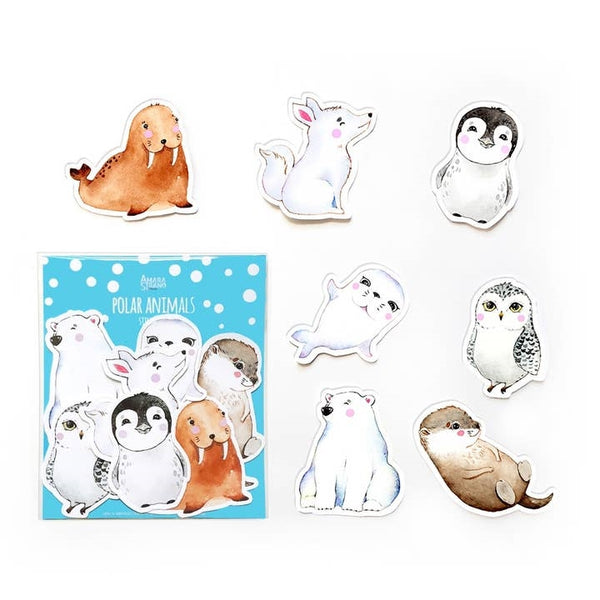 Polar Animals Sticker Set | Stickers | The Gifted Type
