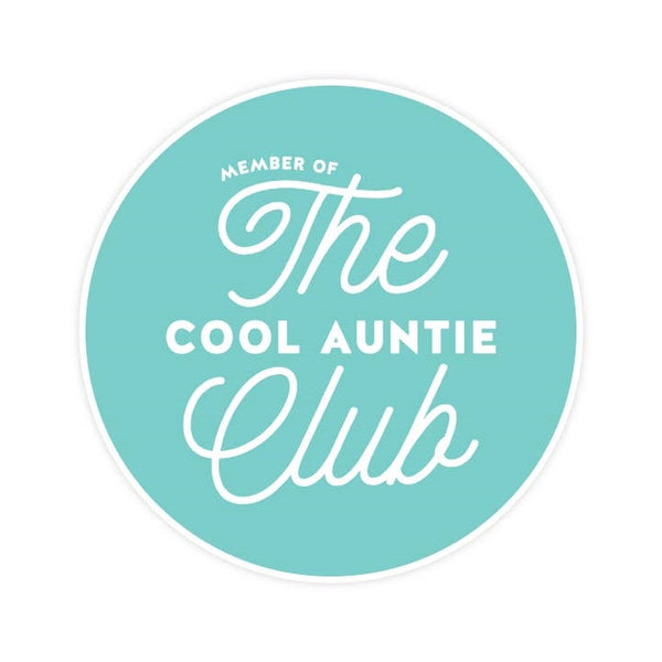 Cool Auntie Club Sticker | Stickers | The Gifted Type