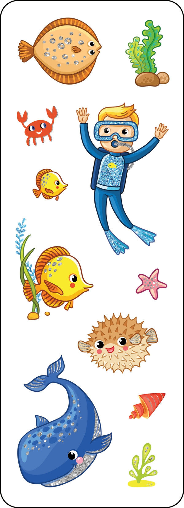 Under The Sea Sticker Set | Peter Pauper Press | The Gifted Type