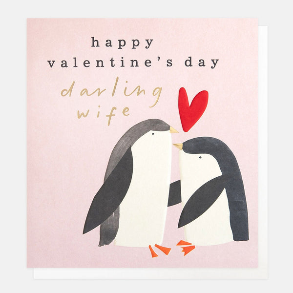 Darling Wife Valentine's Day Card | Valentine's Day Cards | The Gifted Type