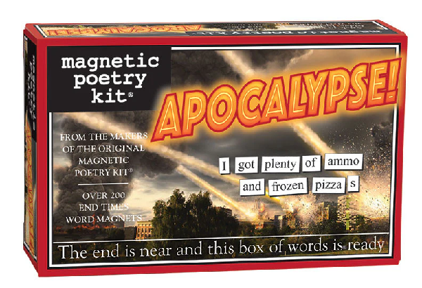Magnetic Poetry Kit | Apocalypse - The Gifted Type