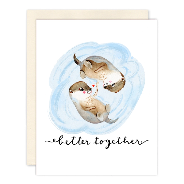 Better Together Card | Love Cards | The Gifted Type