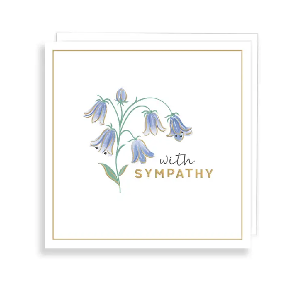 Bluebell Sympathy Card | Sympathy Cards | The Gifted Type