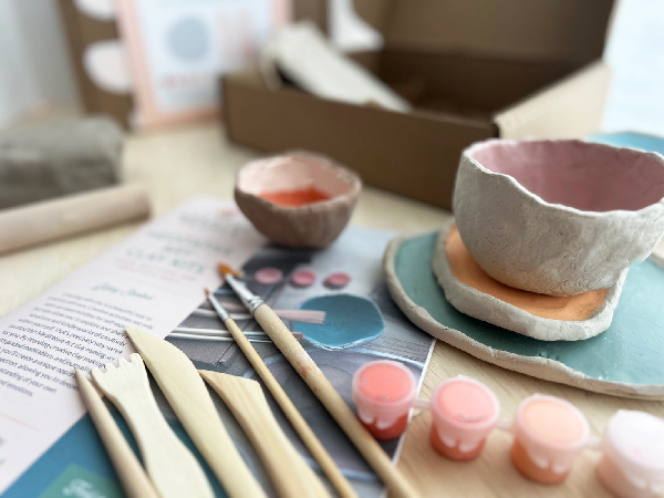Meditative Art Clay Kit | Breathe People | The Gifted Type