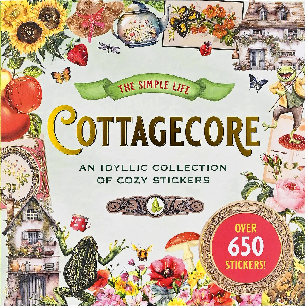 Cottagecore Sticker Book | Peter Pauper Press | The Gifted Type