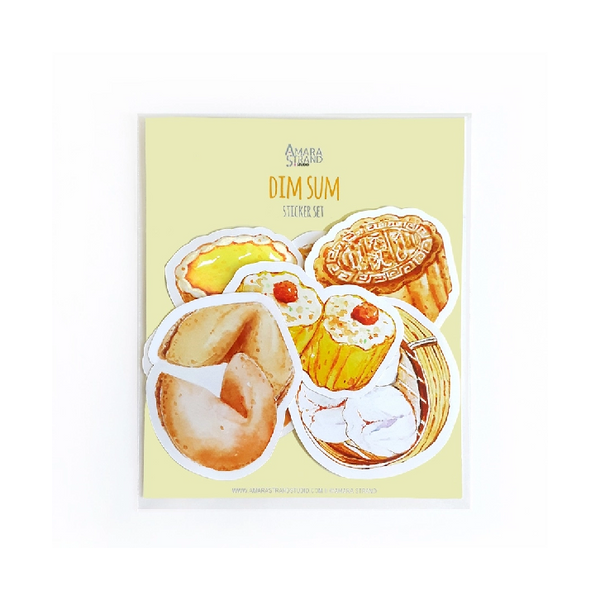 Dim Sum Sticker Set | Stickers | The Gifted Type