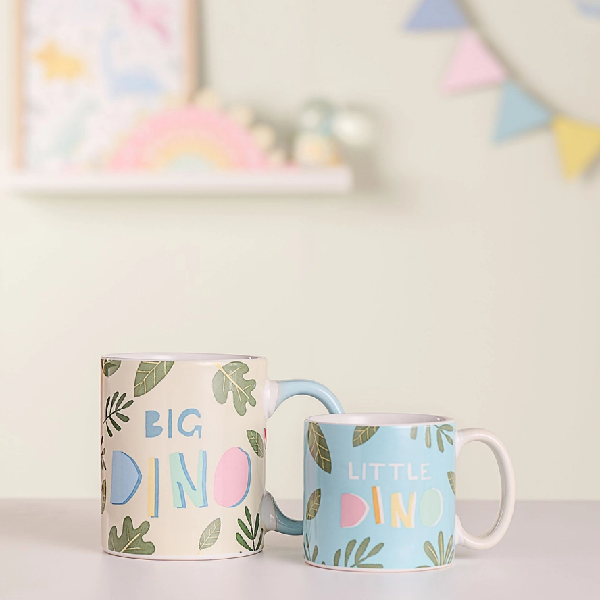 Big Dino Little Dino Mug Set | Mugs & Tea Infusers | The Gifted Type