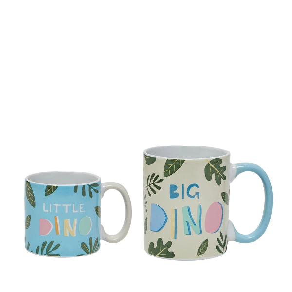 Big Dino Little Dino Mug Set | Mugs & Tea Infusers | The Gifted Type