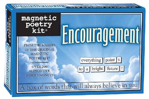 Encouragement Poet | Magnetic Poetry Kits | The Gifted Type