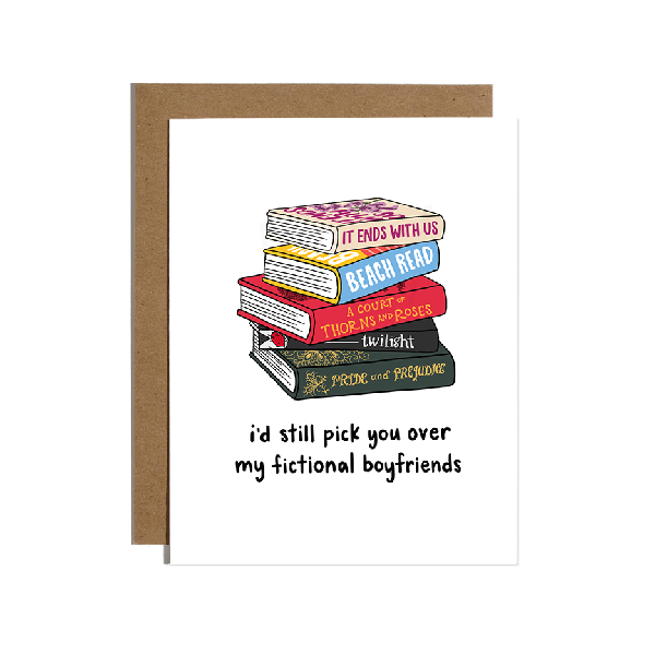 Fictional BF Card | Love Cards | The Gifted Type
