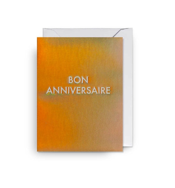 Bon Anniversaire Card | French Birthday Cards | The Gifted Type