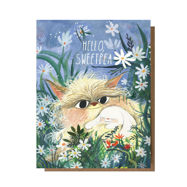 Hello Sweetpea Friendship Card | Love & Friendship Cards | The Gifted ...