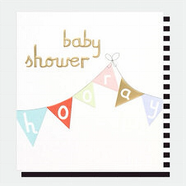 Hooray Baby Shower Card | New Baby Cards | The Gifted Type