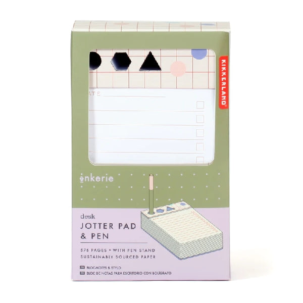 Desk Jotter Set | Inkerie by Kikkerland | The Gifted Type