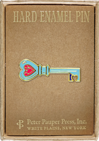 Key Enamel Pin | Peter Pauper | The Gifted Type