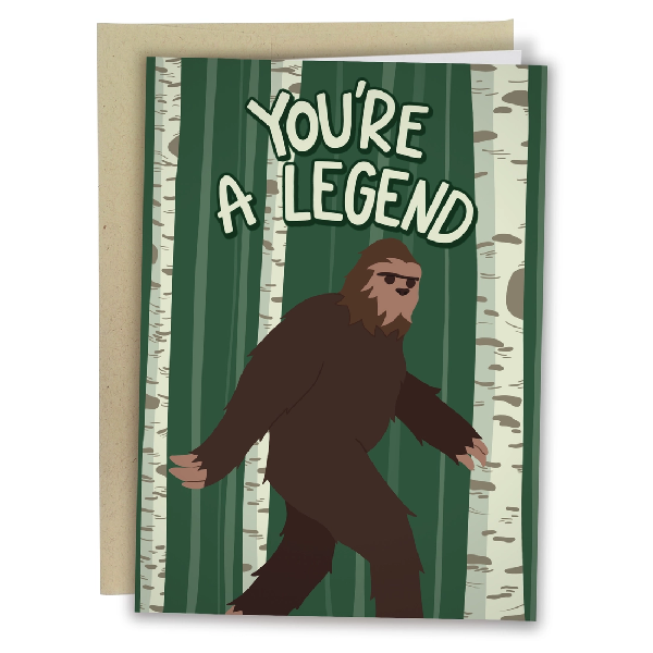 You're A Legend Birthday Card - The Gifted Type