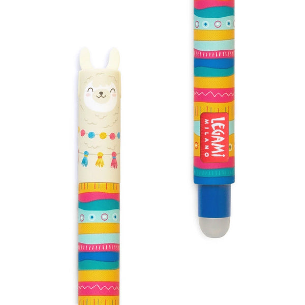 Erasable Llama Gel Pen | Legami Erasable Pens | The Gifted Type