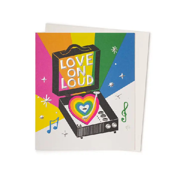 Love On Loud Card | Love & Friendship Cards | The Gifted Type