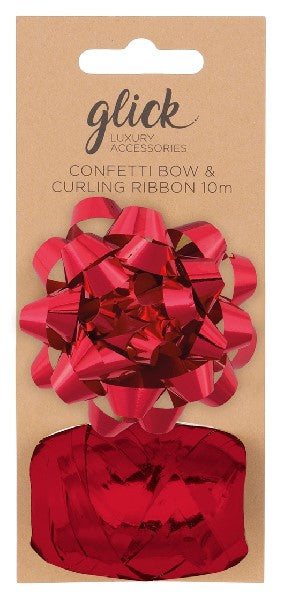 Metallic Red Bow/Ribbon Multipack | Gift Wrap Supplies | The Gifted Type