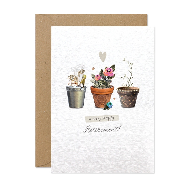 Plants Retirement Card | Retirement Cards | The Gifted Type