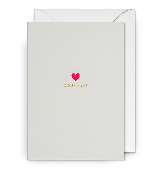 Soulmate Card | Anniversary Cards | The Gifted Type
