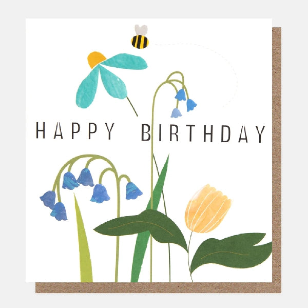 Spring Flowers Birthday Card | Birthday Cards | The Gifted Type