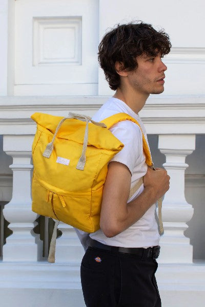 Medium Tuscan Yellow Hackney 2.0 Backpack | Kind Bags | The Gifted Type