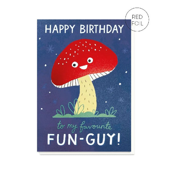 Fave Fun Guy Card | Birthday Cards | The Gifted Type