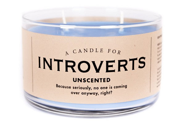 Introverts Candle | Whiskey River Soap Co. | The Gifted Type