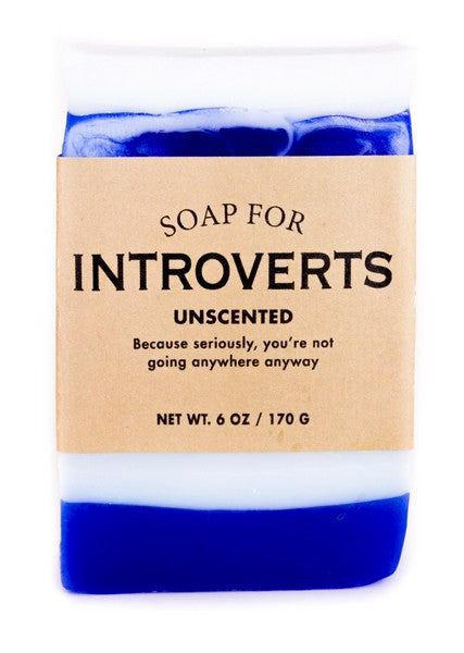 Introverts Bar Soap | Whiskey River Bar Soap | The Gifted Type