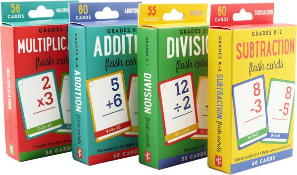 Math Flashcards Set | Peter Pauper Press | The Gifted Type
