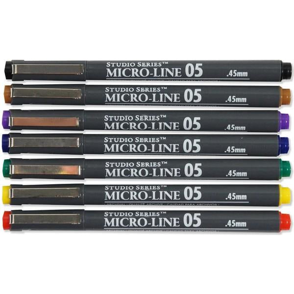 Micro-Line Colour Pen Set | Peter Pauper Press | The Gifted Type