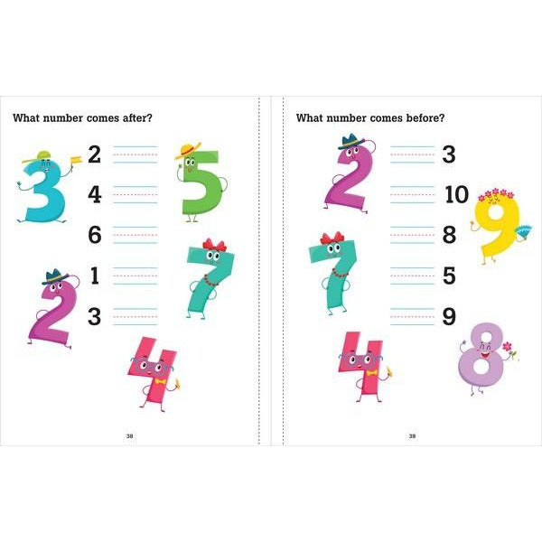 Preschool Math Workbook | Peter Pauper Press | The Gifted Type