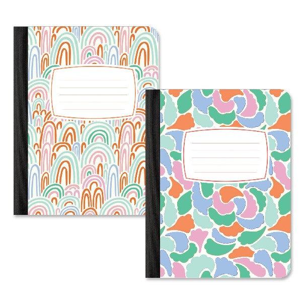Rainbow Abstract Notebook Set | Studio Oh! | The Gifted Type