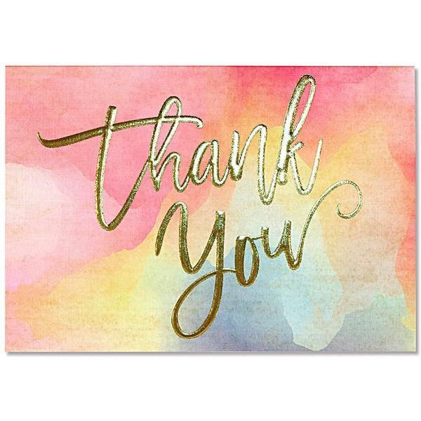 Hand Lettering Thank You Notecards - The Gifted Type