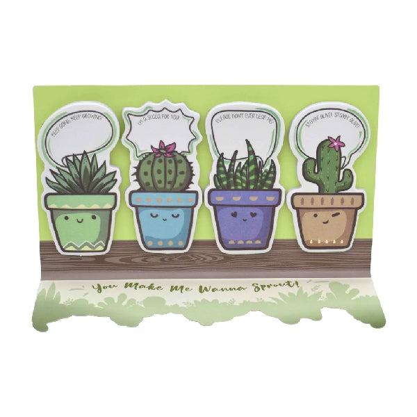 Succulent Sticky Notes | Sticky Notes | The Gifted Type