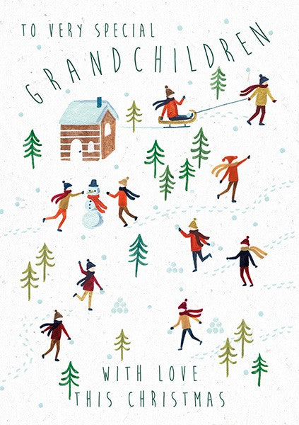 Special Grandchildren Card | Family Christmas Cards | The Gifted Type